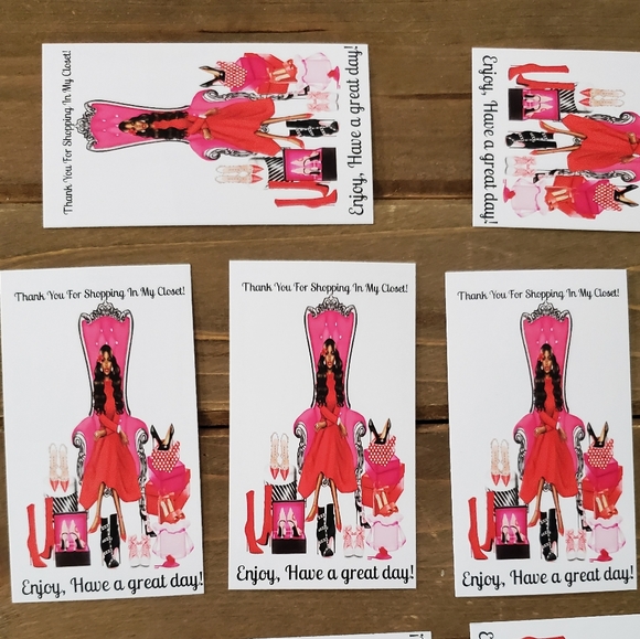 Office | Thank You Cards Business Card Size3x2 Inch Cards | Poshmark